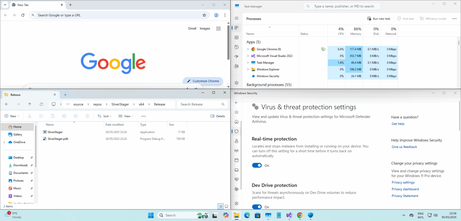Sliver Bullet - Staging & Shellcode Process Injection - Pretera